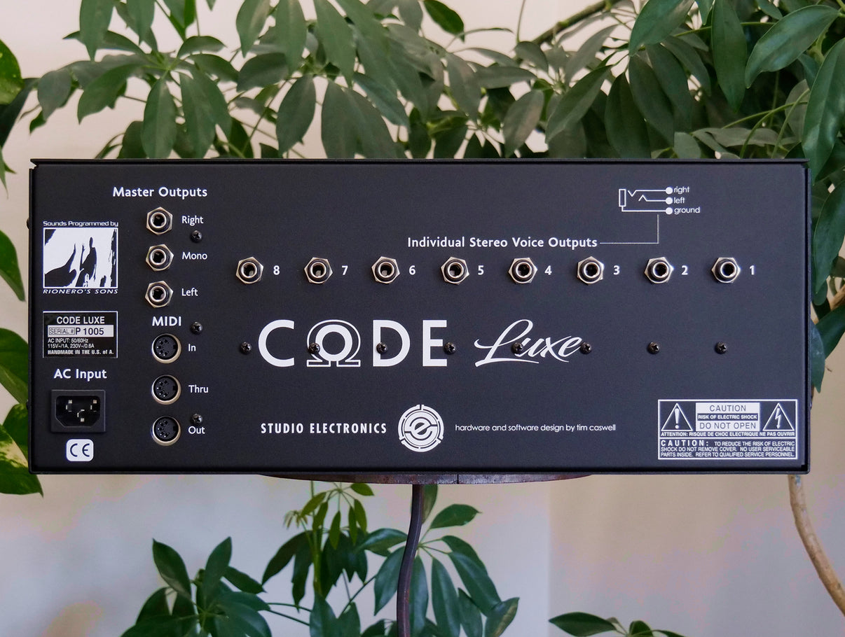 CODE LUXE (Deposit) – studioelectronics